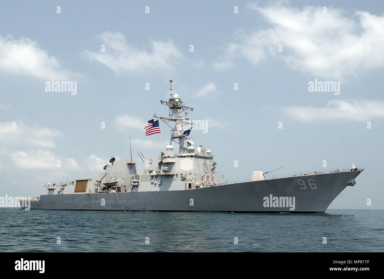 The U.S. Navy Arleigh Burke-class guided-missile destroyer USS ...