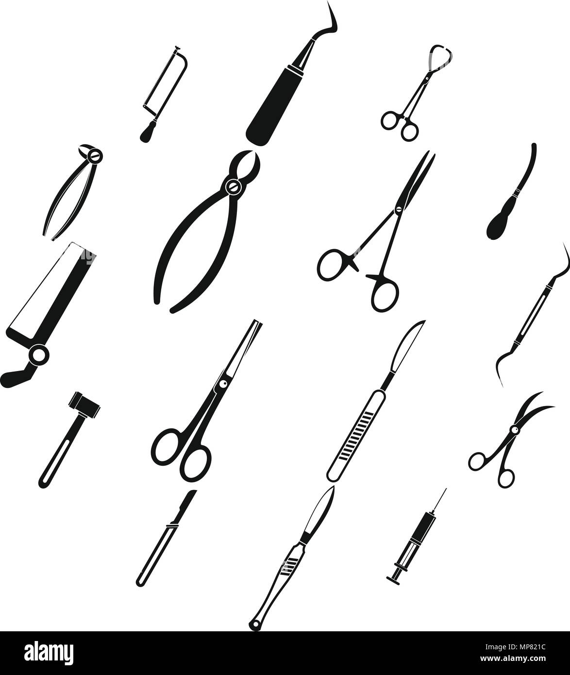 Sterilization instruments Stock Vector Images - Alamy