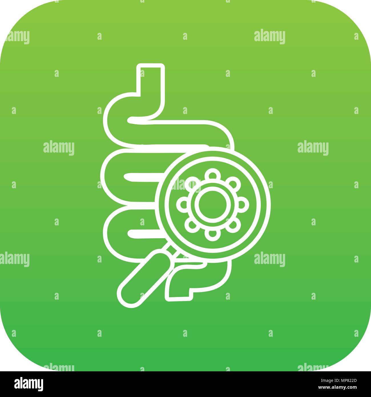 Intestine parasite Stock Vector Images - Alamy