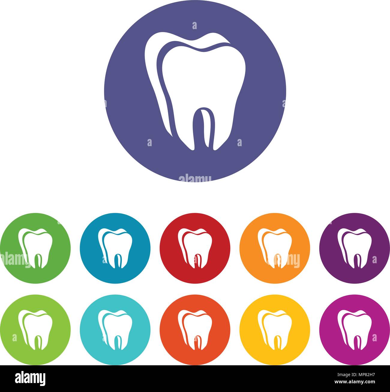 Canine tooth icon, simple style Stock Vector Image & Art - Alamy