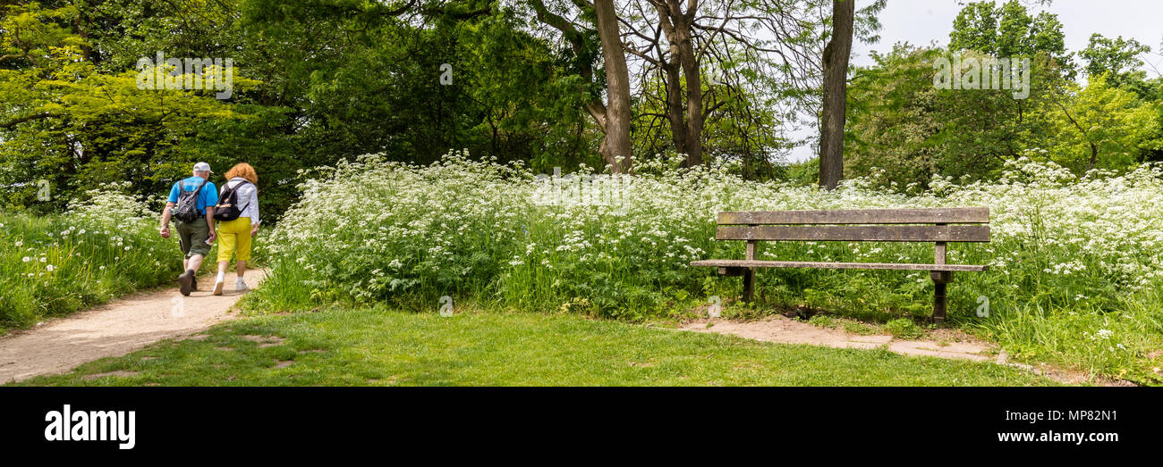 Enclosed bench hi-res stock photography and images - Alamy