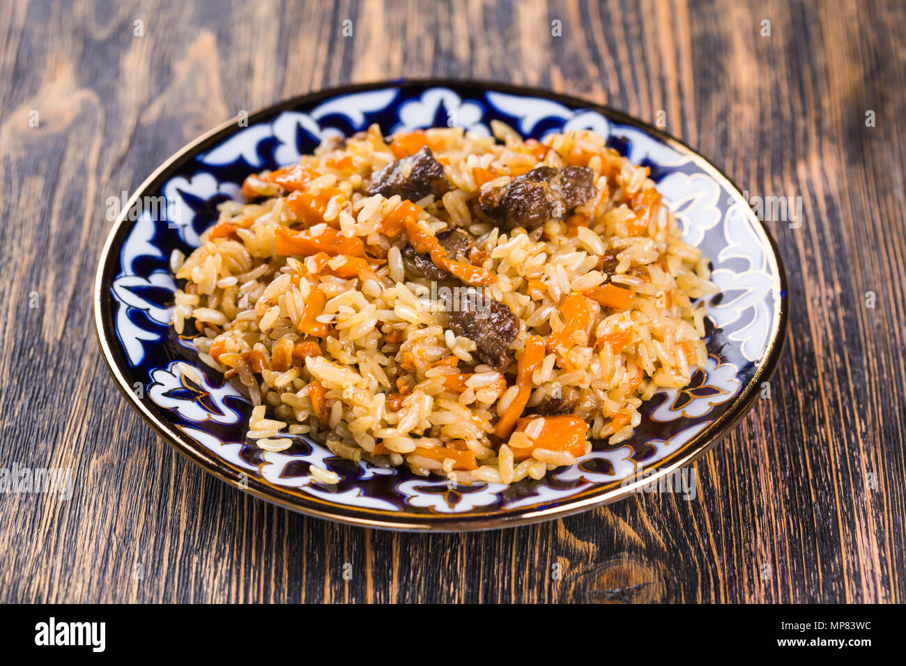 Traditional oriental pilaf central hi-res stock photography and images ...