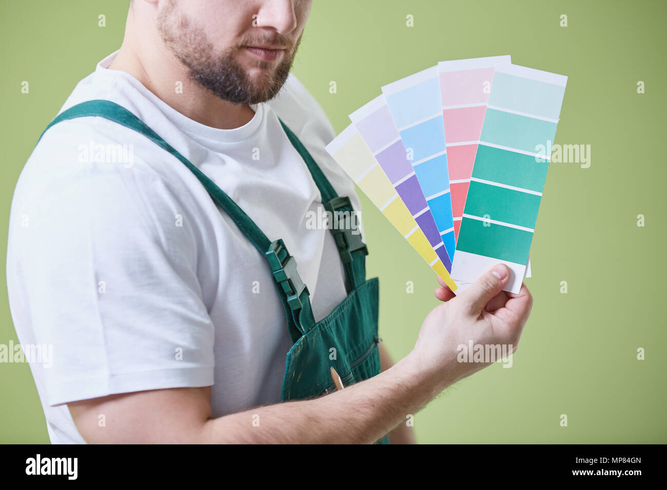 Uniform color palette hi-res stock photography and images - Alamy