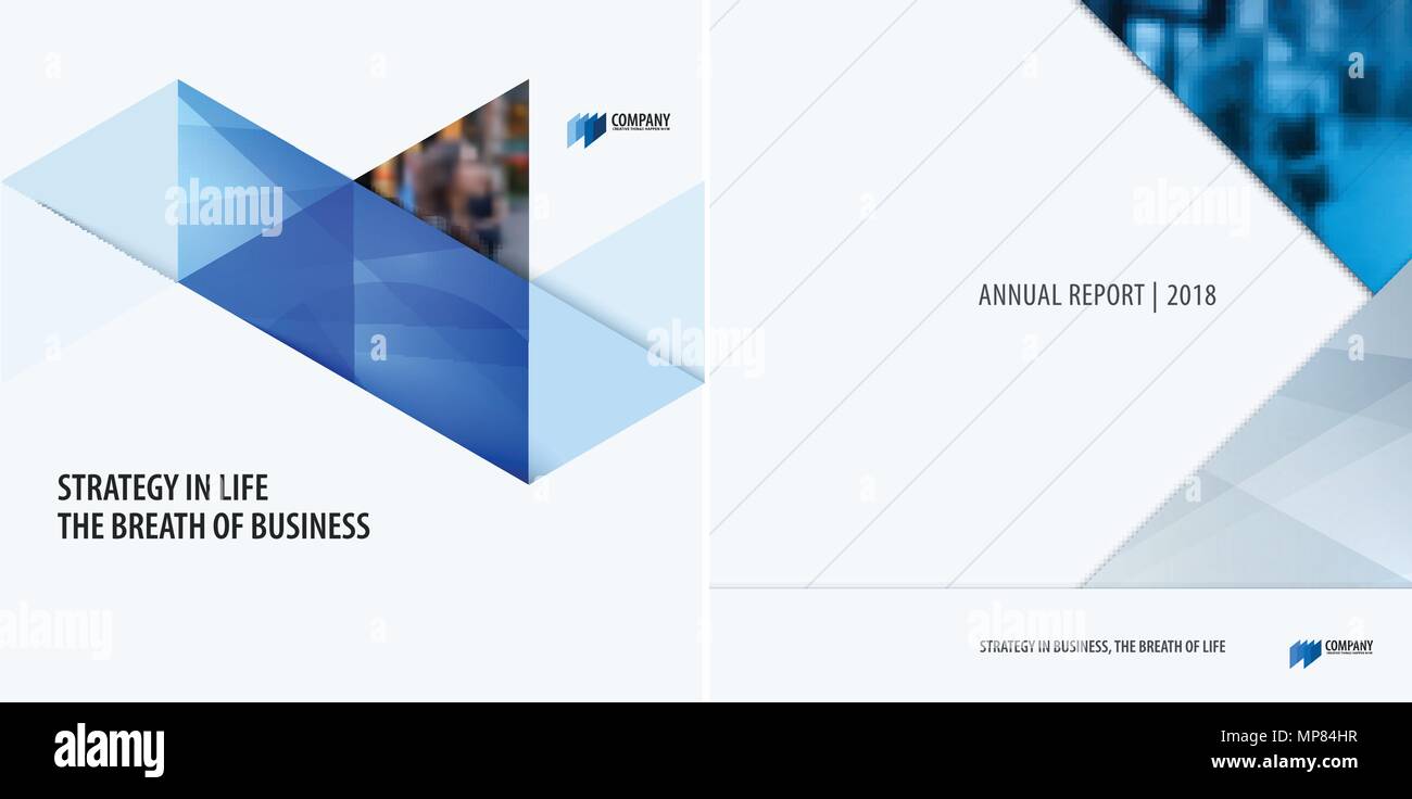 Set of modern design abstract templates. Creative business background ...