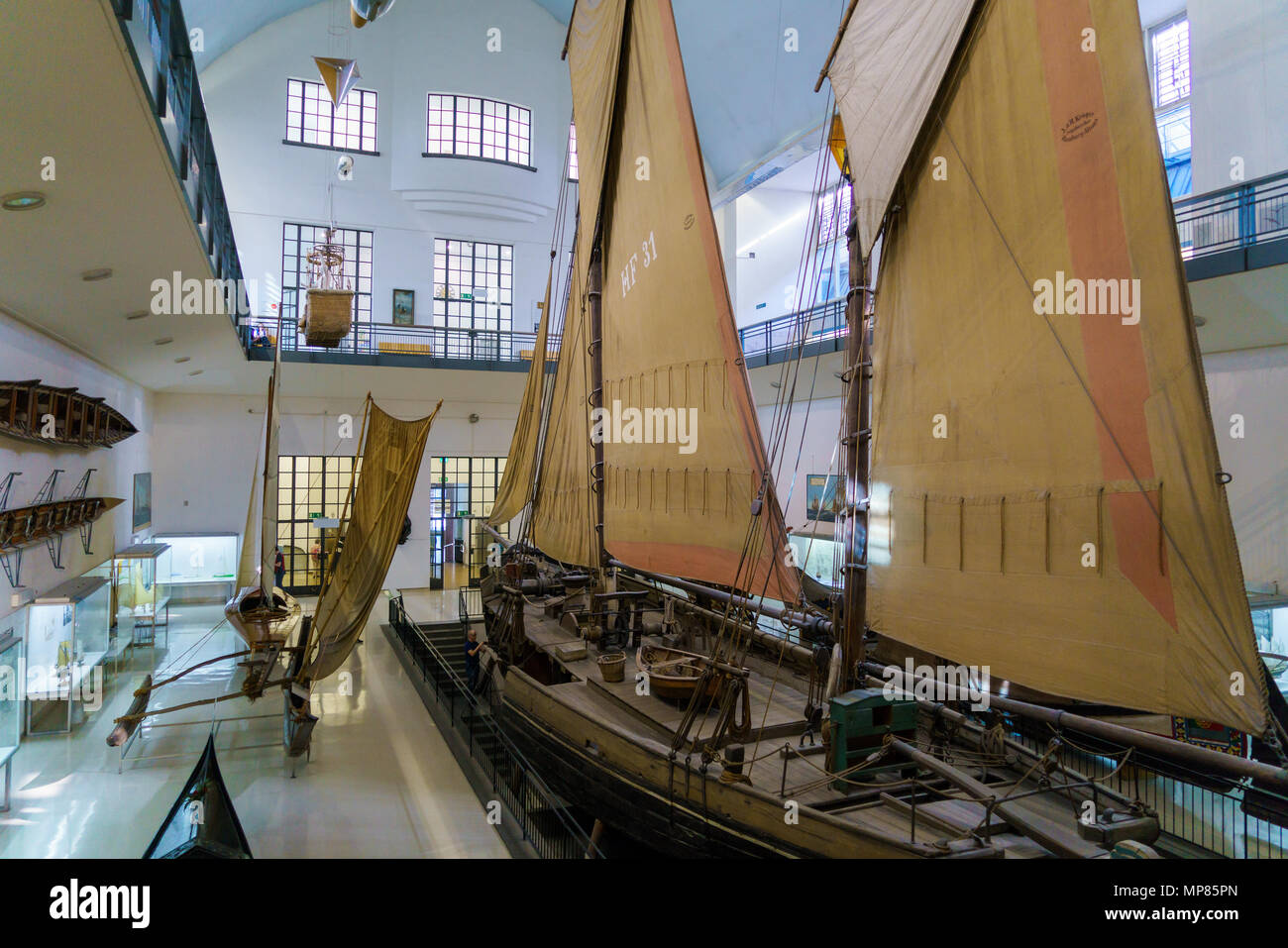 Deutsches museum munich boat hi-res stock photography and images - Alamy