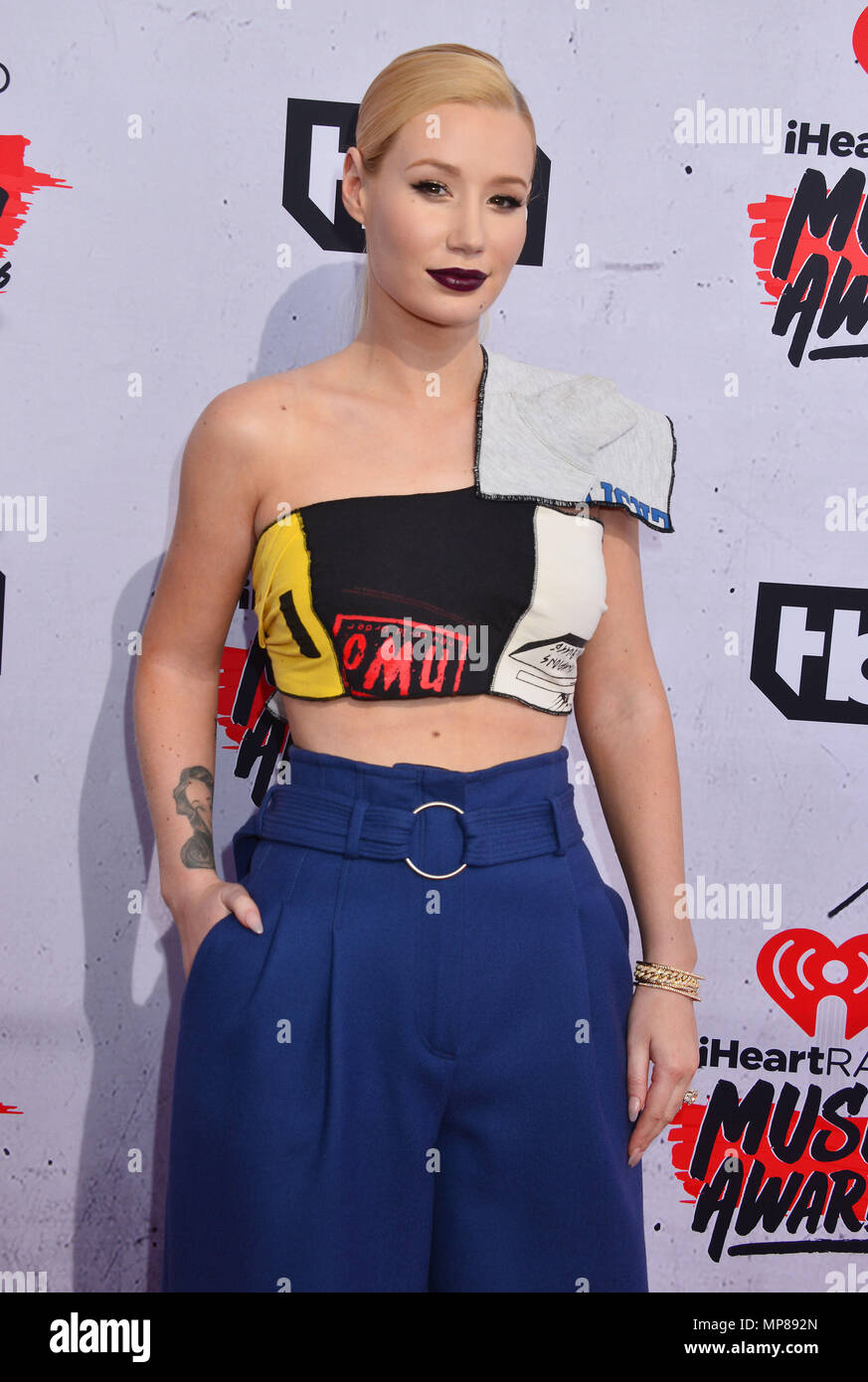 a Iggy Azalea 012 at the 2016 iHeartRadio Music Awards at the Great ...