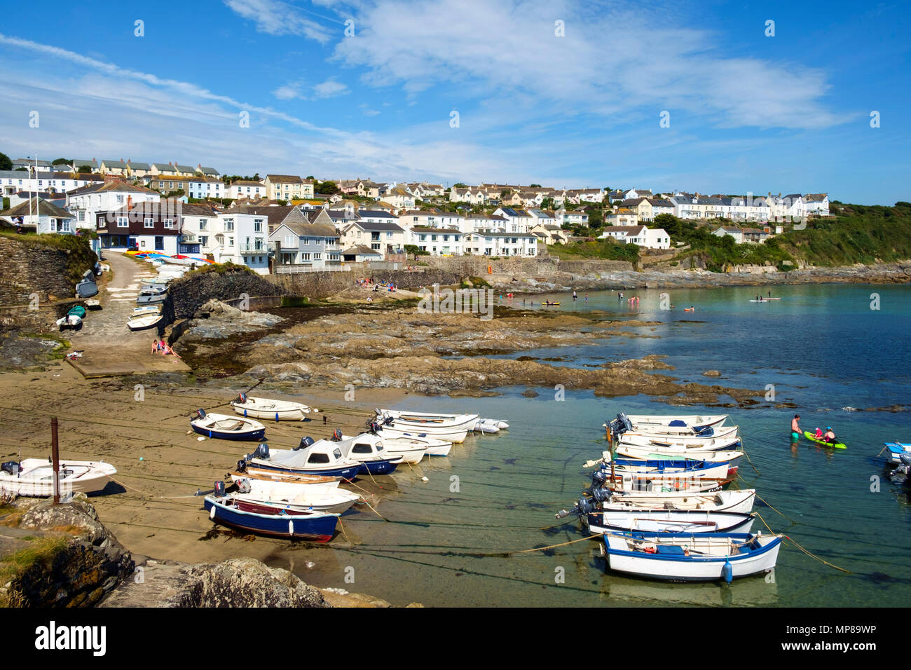 Portscatho cornwall hi-res stock photography and images - Alamy