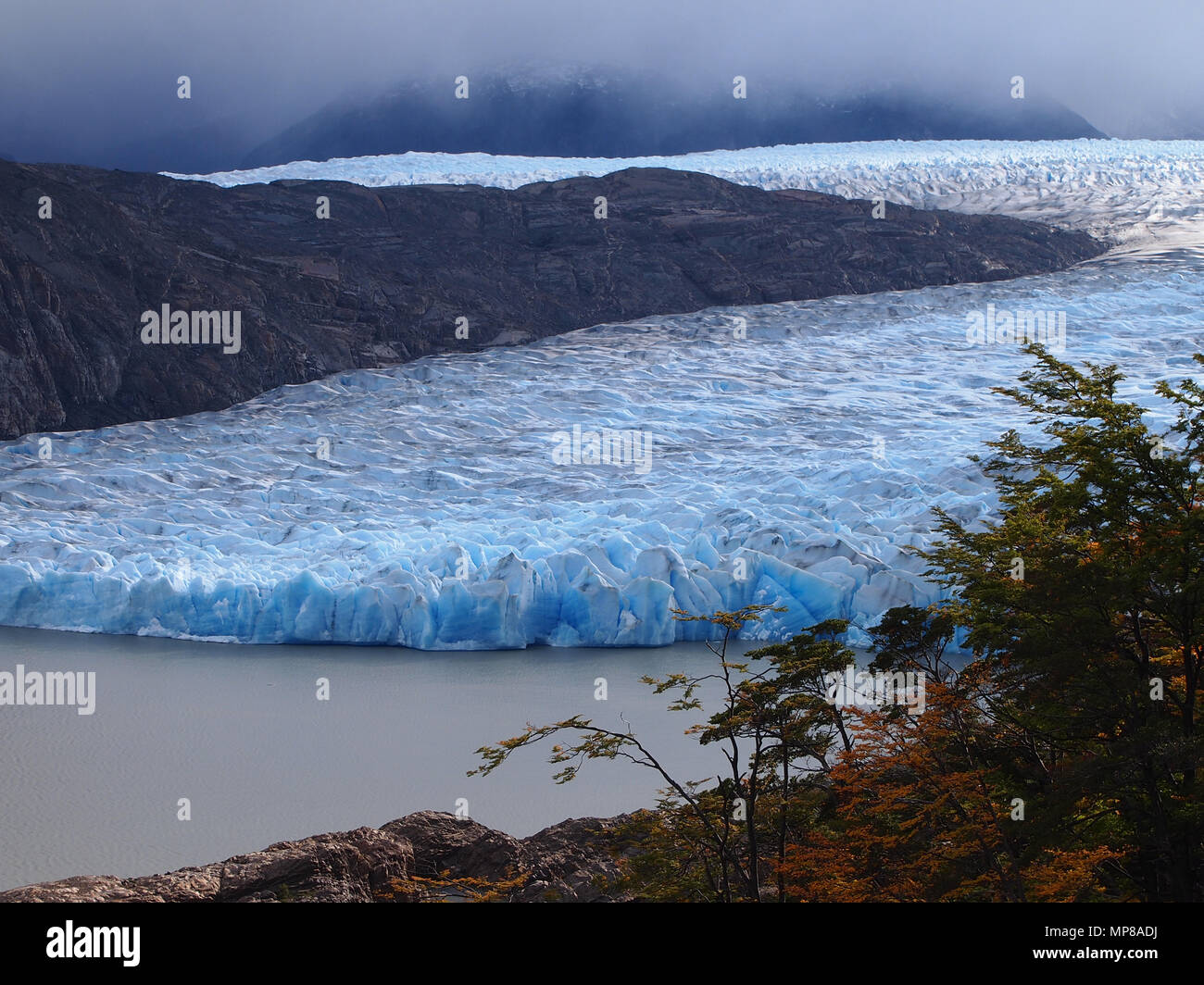 Glacier Grey in Torres del Paine National Park, Chile Stock Photo - Alamy