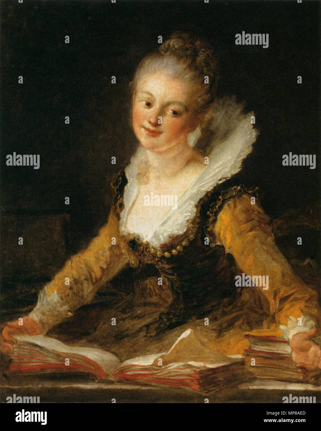 Jean honore fragonard the study hi-res stock photography and images - Alamy