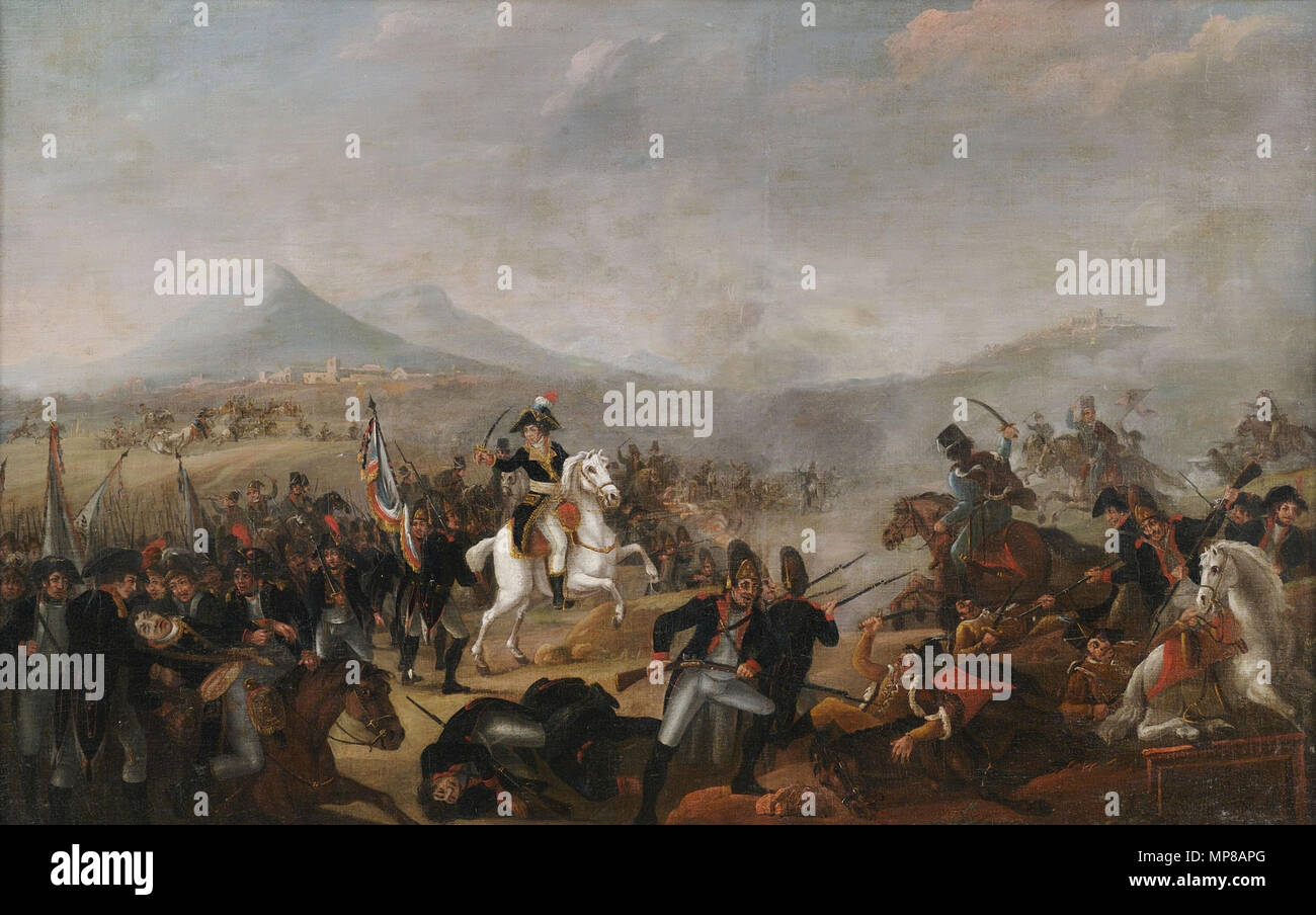 Napoleon in der schlacht von marengo hi-res stock photography and ...