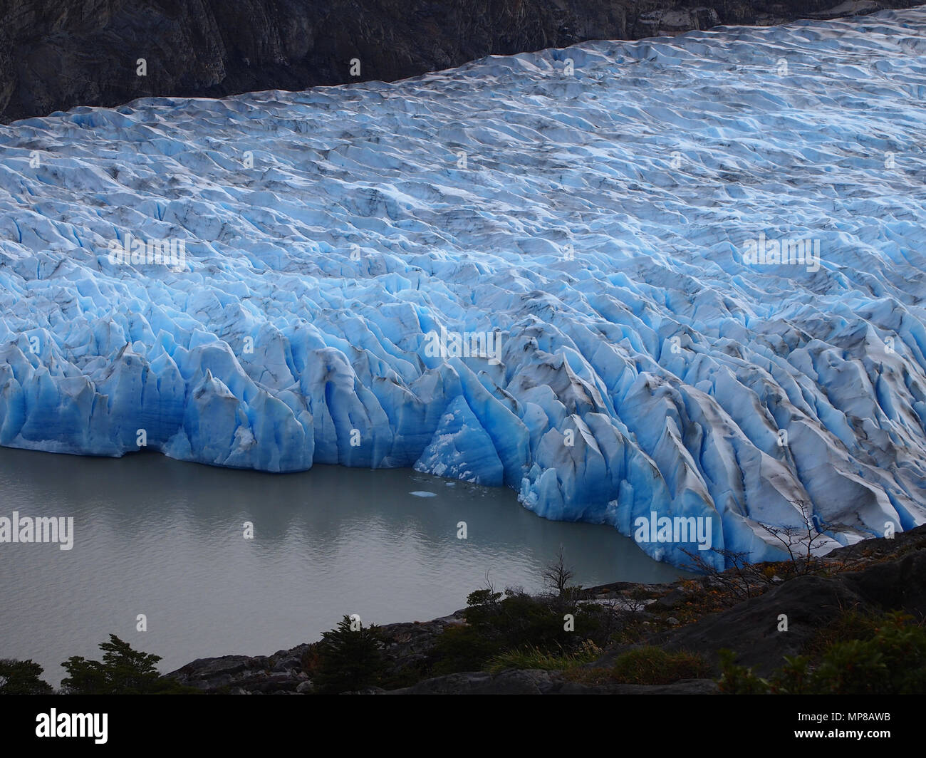 Glacier Grey in Torres del Paine National Park, Chile Stock Photo - Alamy