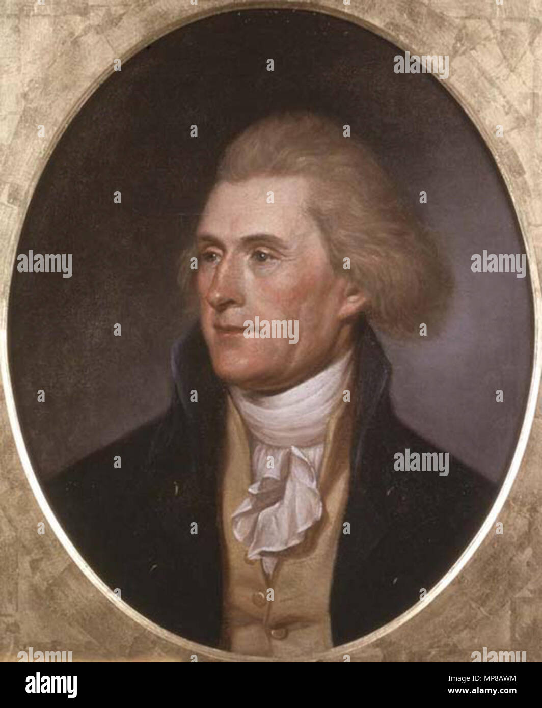 Portrait of Thomas Jefferson (1743-1826) 1791. 716 Jefferson-peale ...