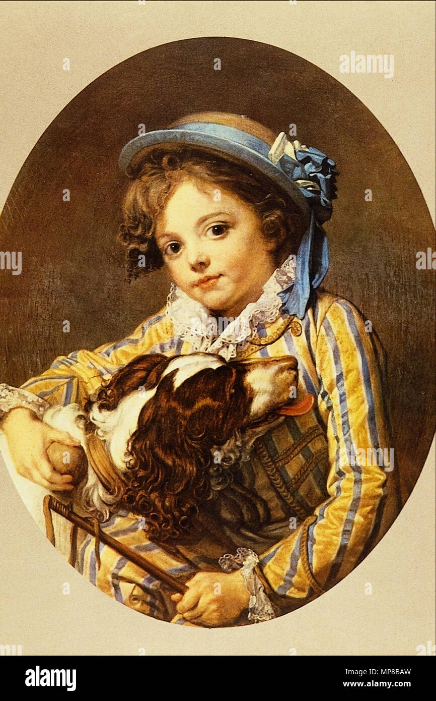 Jean baptiste greuze 1725 1805 french painter hi-res stock photography ...