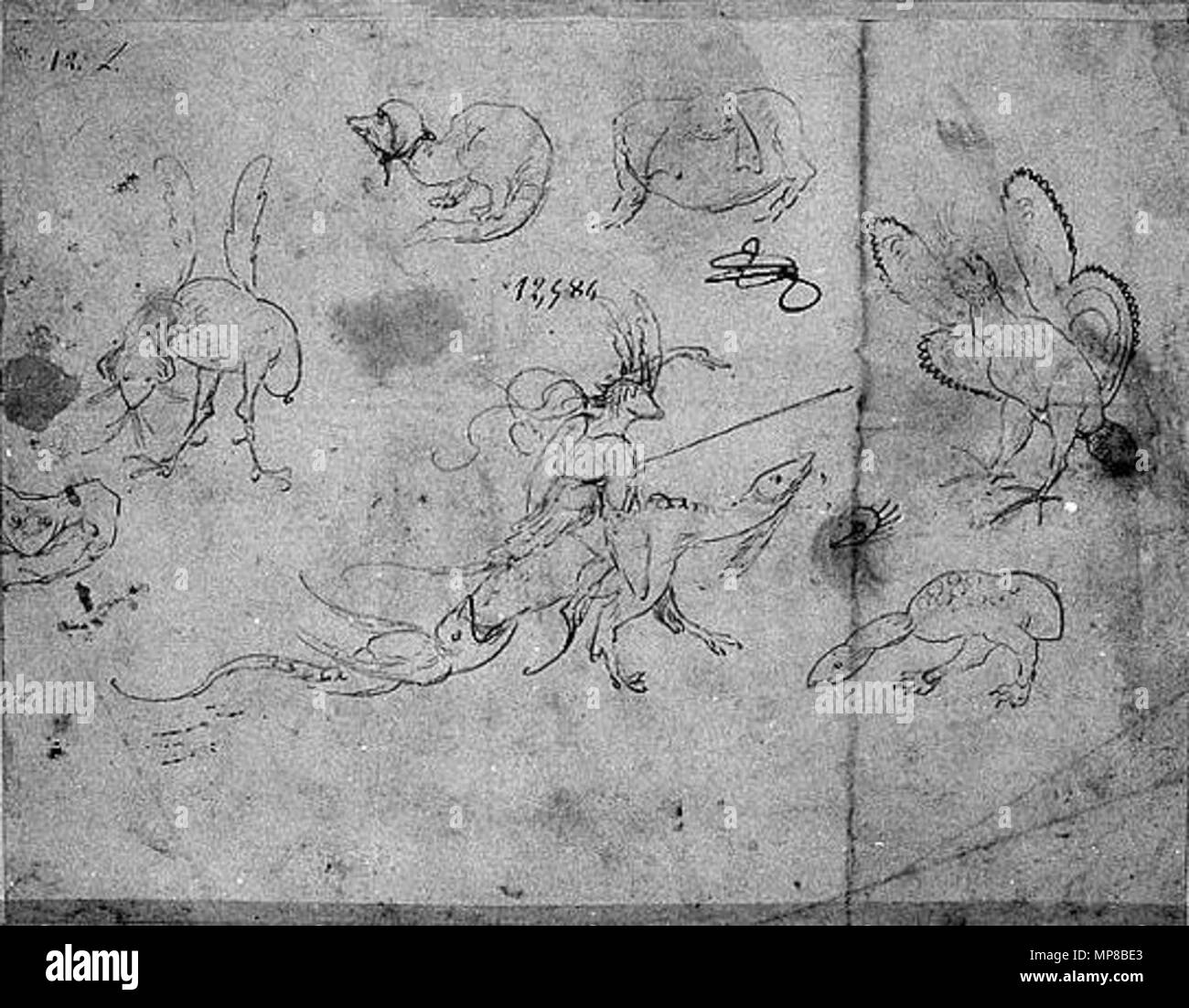 Hieronymus bosch drawing hi-res stock photography and images - Alamy