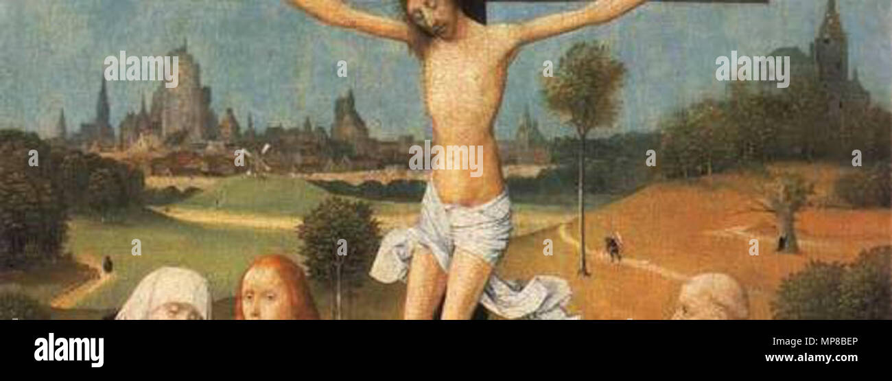 Crucifixion with a donor hi-res stock photography and images - Alamy