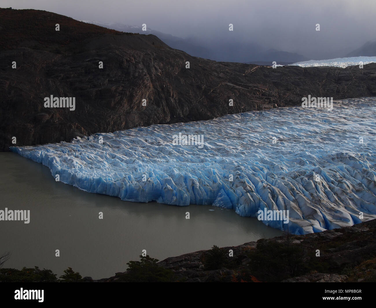 Glacier Grey in Torres del Paine National Park, Chile Stock Photo - Alamy