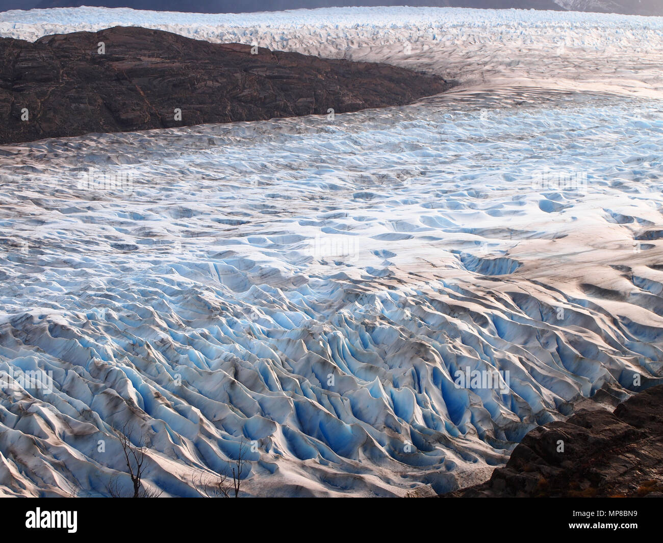 Glacier Grey in Torres del Paine National Park, Chile Stock Photo - Alamy
