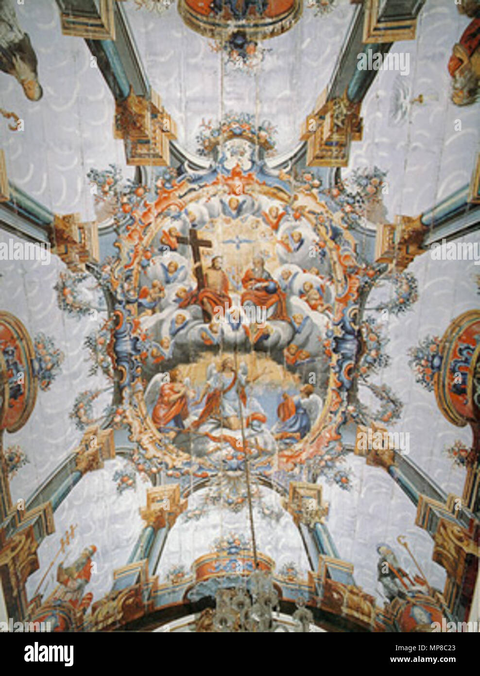 721 Joaquim José da Natividade - Forro da Nave da Igreja de São Miguel ...