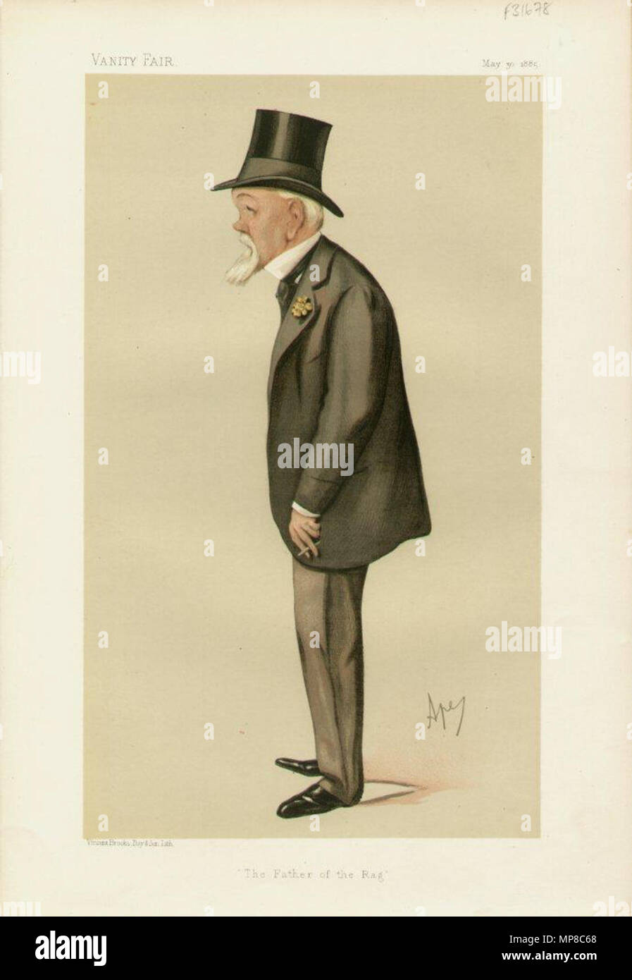 . Men of the Day No.332: Caricature of Maj The Hon Augustus George ...