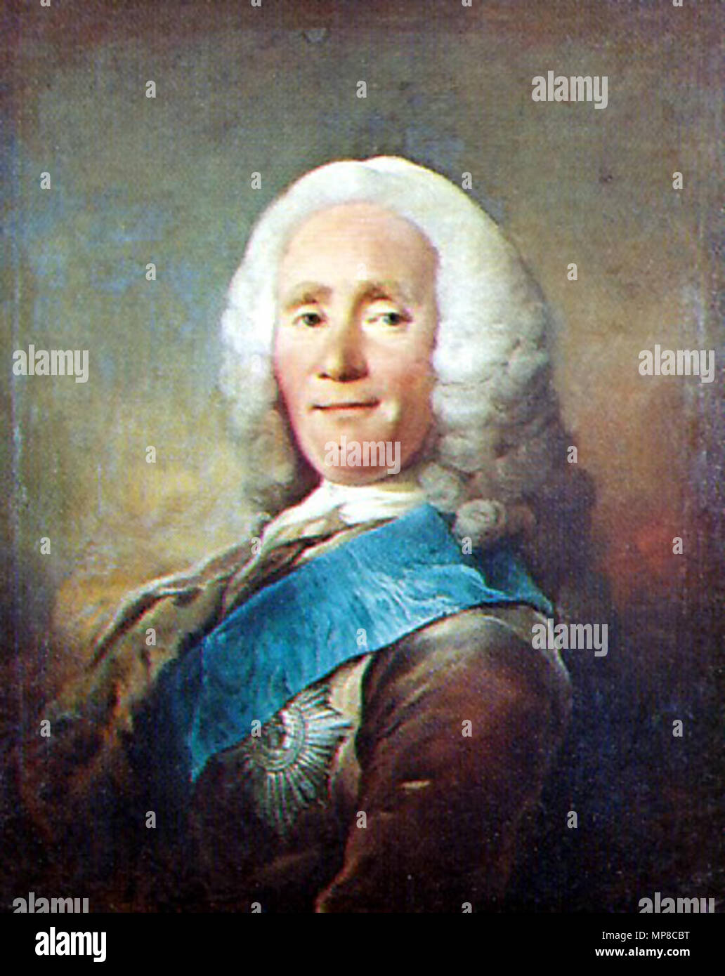 . English: Johan Ludvig (von) Holstein (1694-1763), Danish Count ...
