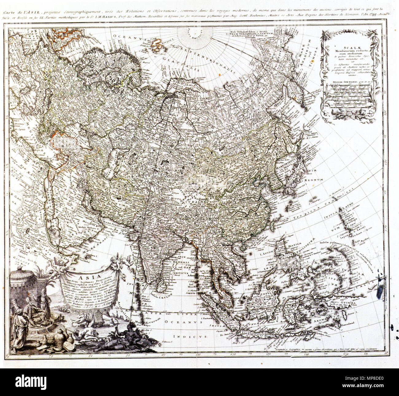 1744 map hi-res stock photography and images - Alamy