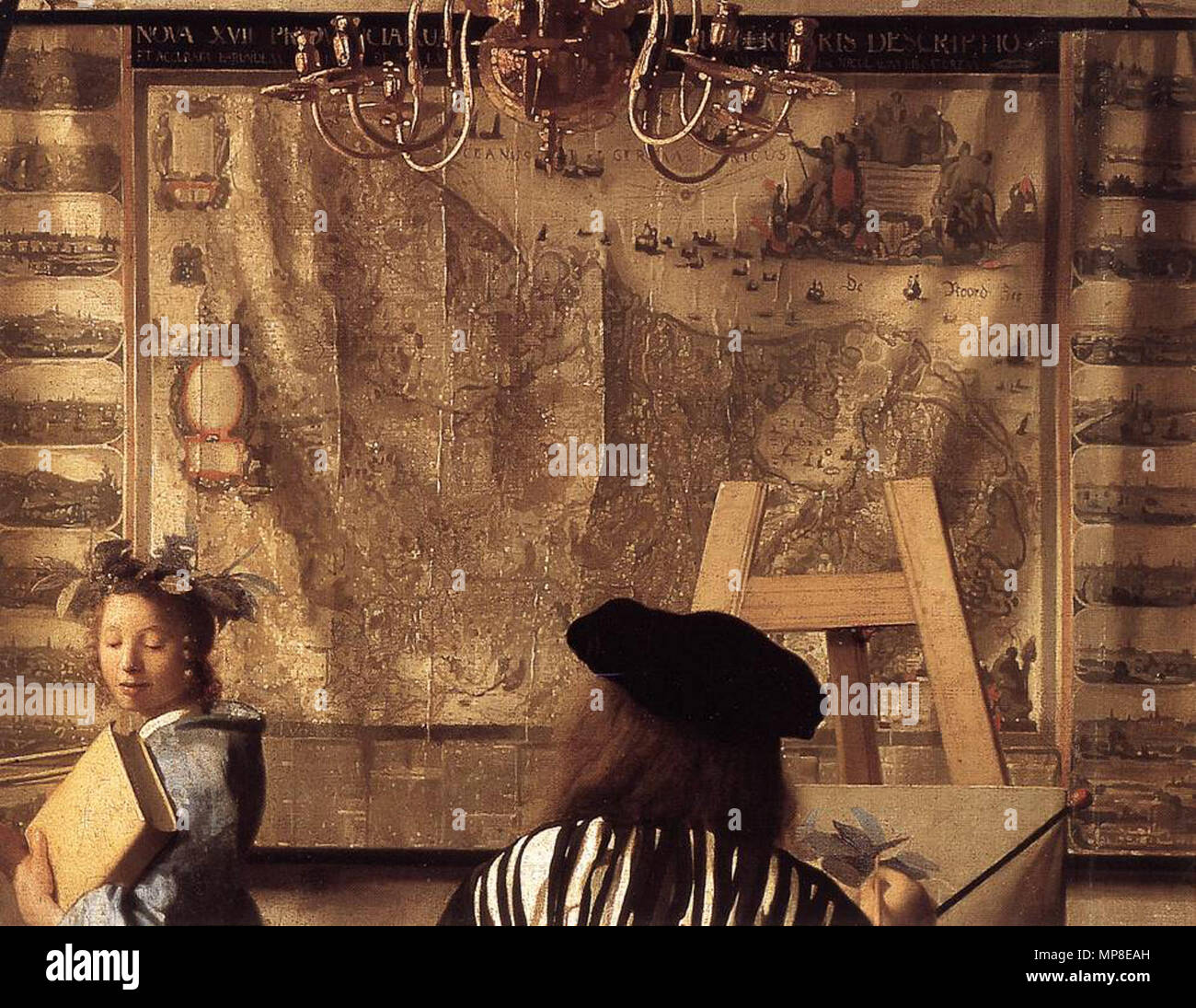The Art of Painting (detail) between 1665 and 1667. 730 Johannes ...