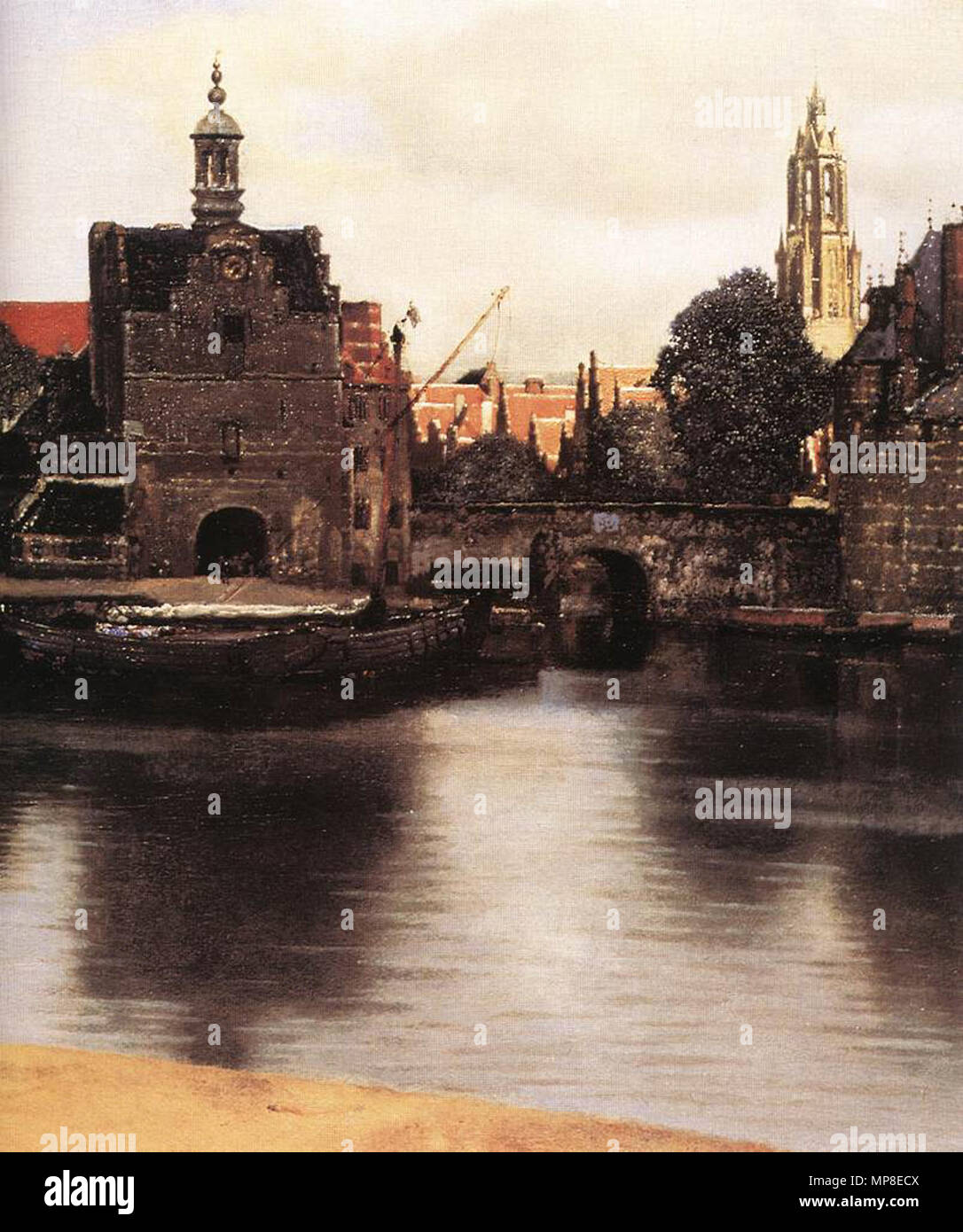 View of Delft (detail) between 1659 and 1660. 730 Johannes Vermeer ...