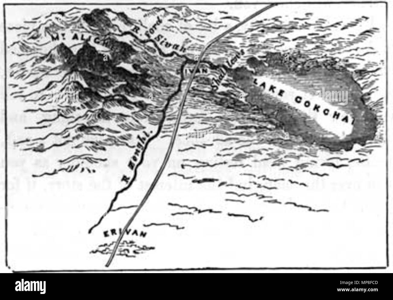 . English: John Mason Neale. Map. The Lily of Tiflis. A Sketch from ...
