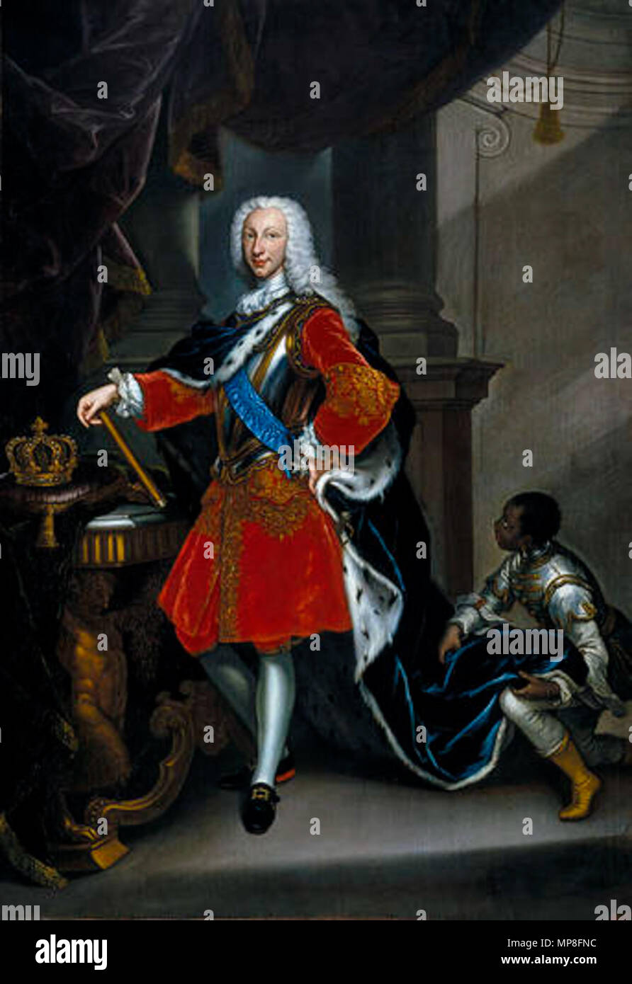 . Español: Retrato de Carlos III (como rey de las Dos Sicilias, Carlos ...