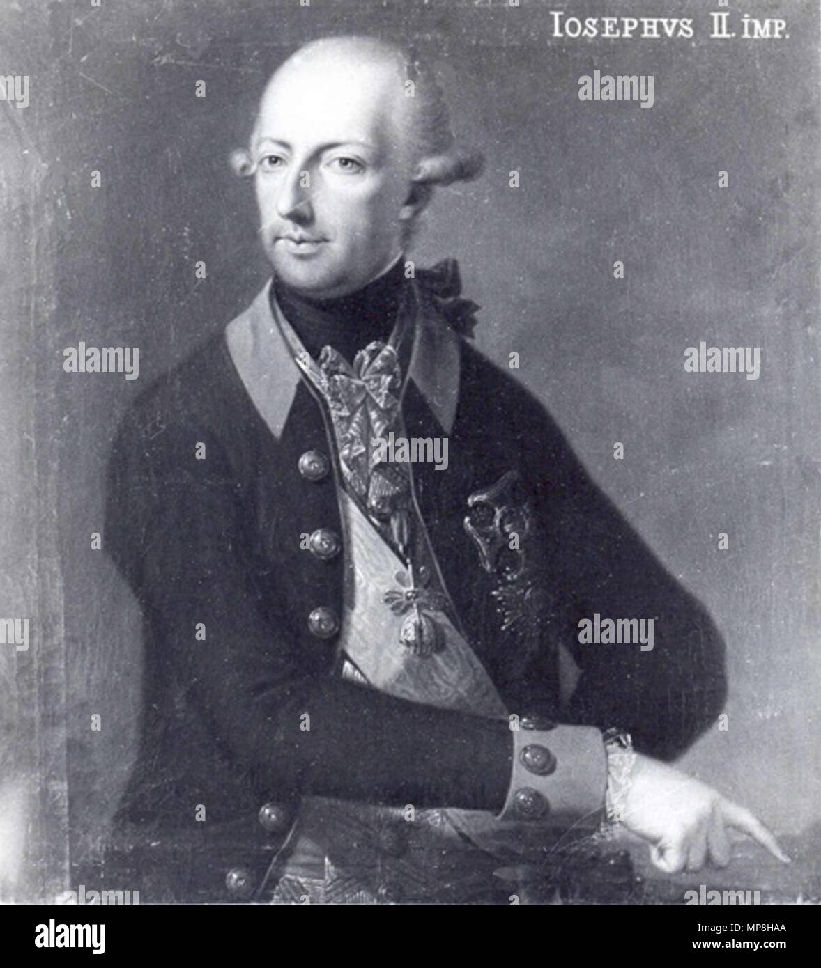 . Portrait of Joseph II, Holy Roman Emperor (1765-1790) . circa 1800 ...