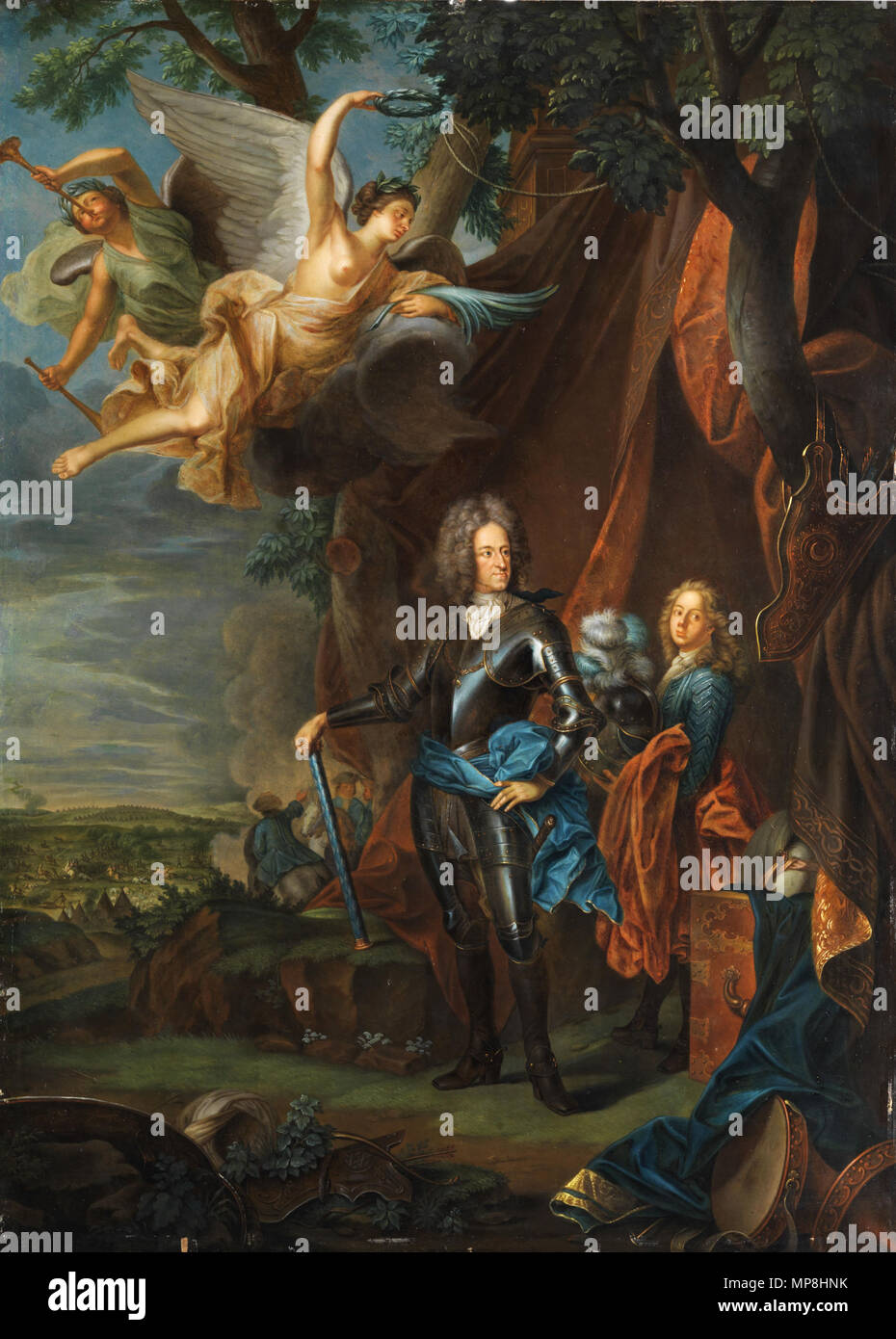 Portrait of Maximilian II Emanuel, Elector of Bavaria (1687). Replik ...