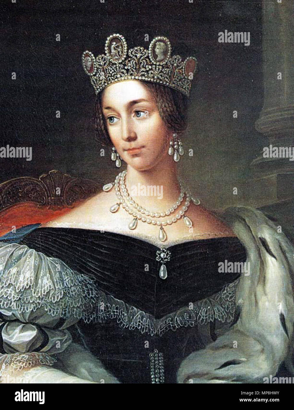 Kronprinsessan Joséphine 1837. 743 Josephine of Sweden & Norway 1837 by ...