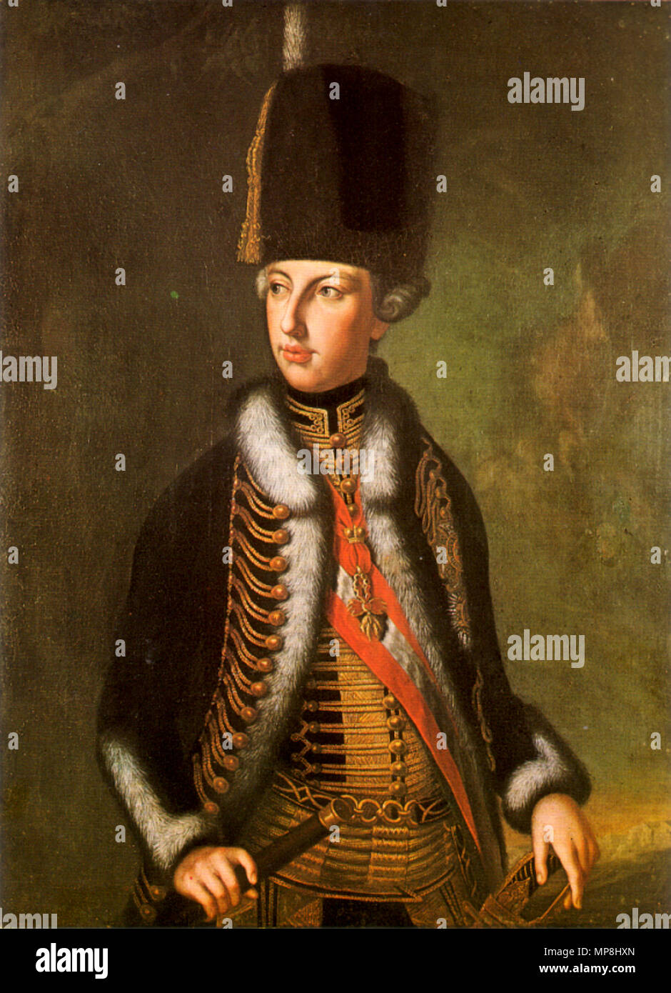 . English: Joseph II, Holy Roman Emperor (1765-1790) . circa 1770. 743 ...