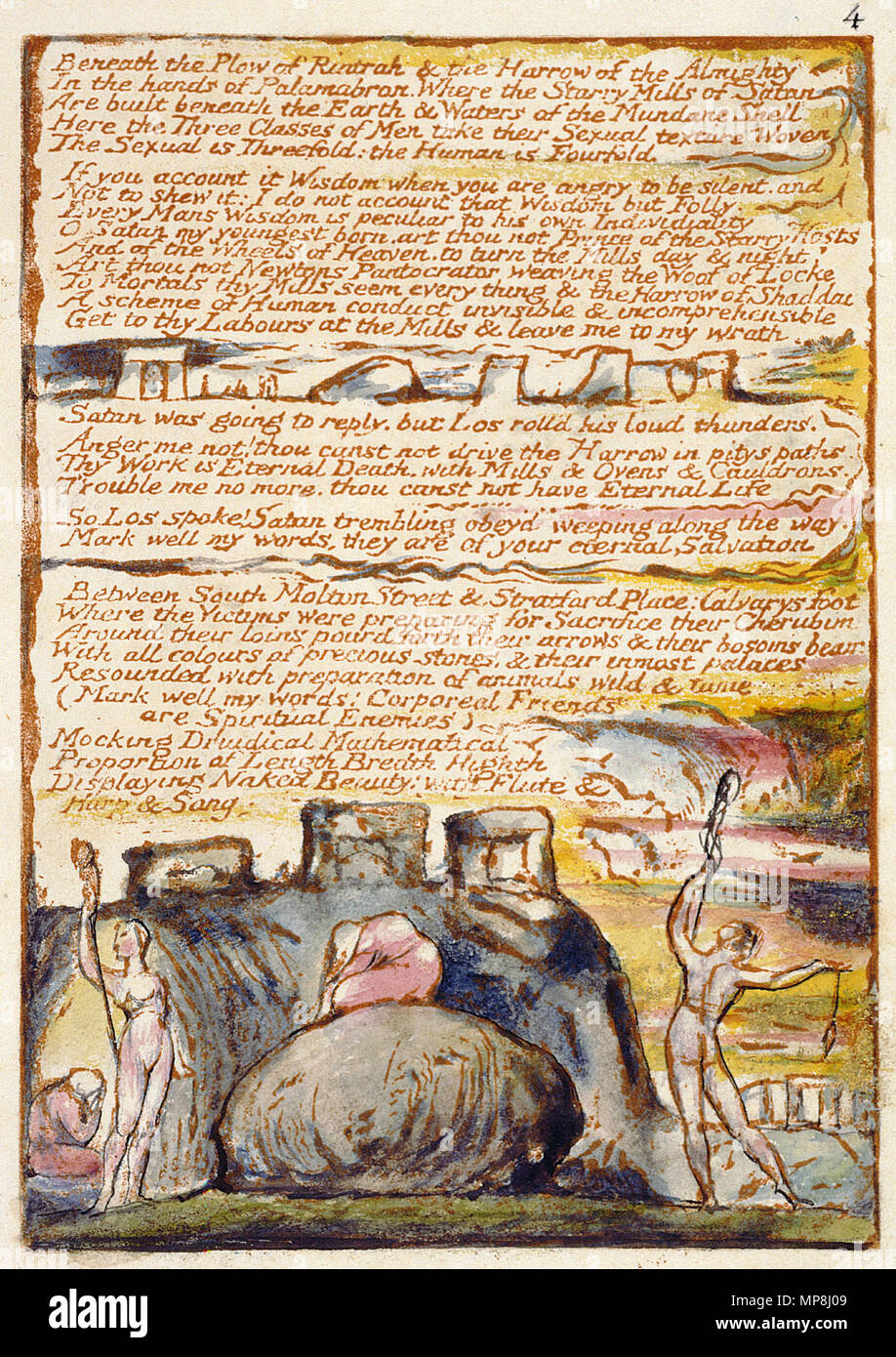 Milton a poem william blake hi-res stock photography and images - Alamy