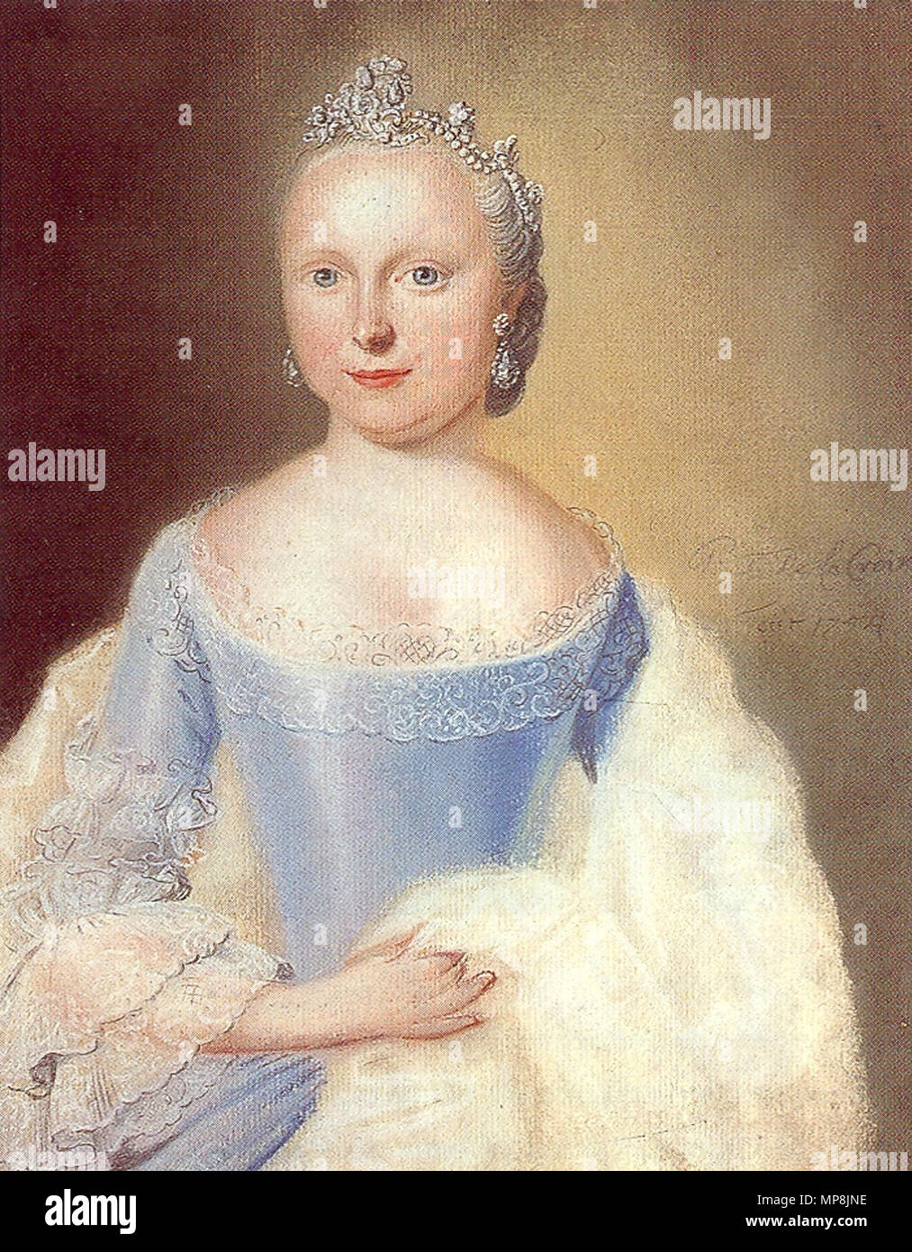 Nederlands: Portret van Carolina van Oranje-Nassau English: Portrait of Carolina of Orange ...