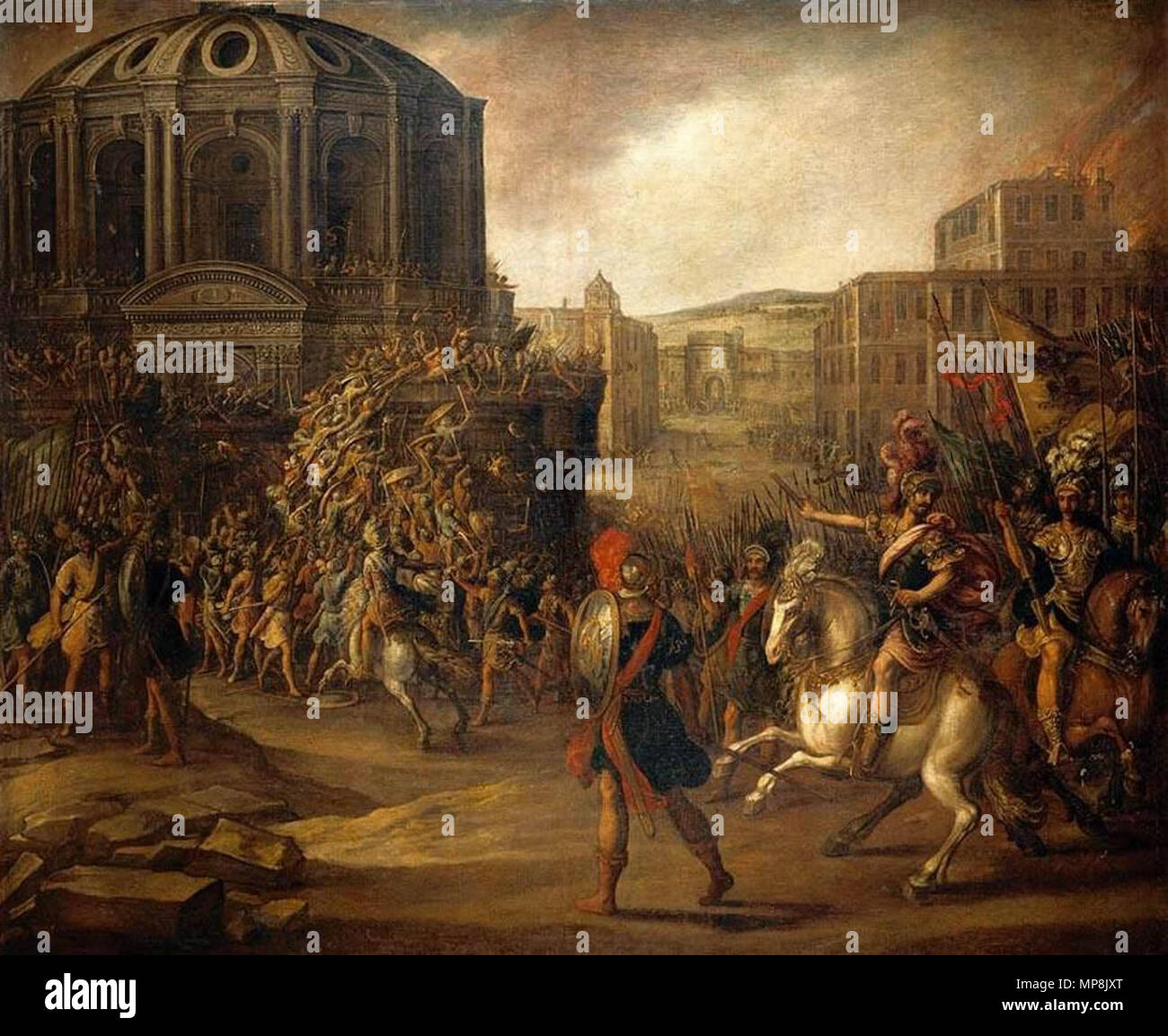 Roman army besieging a large city hi-res stock photography and images ...