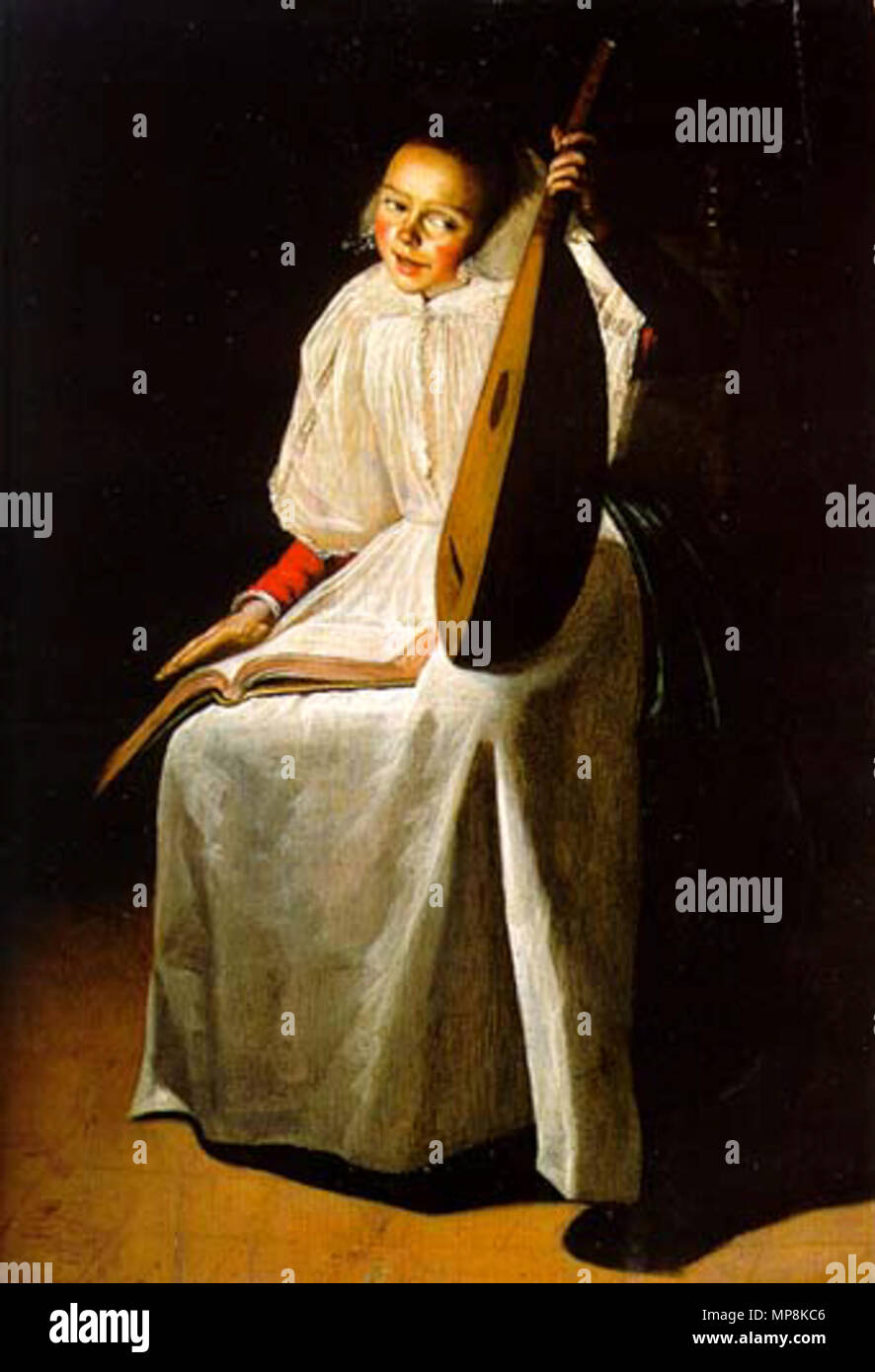 Lady with a lute hi-res stock photography and images - Alamy