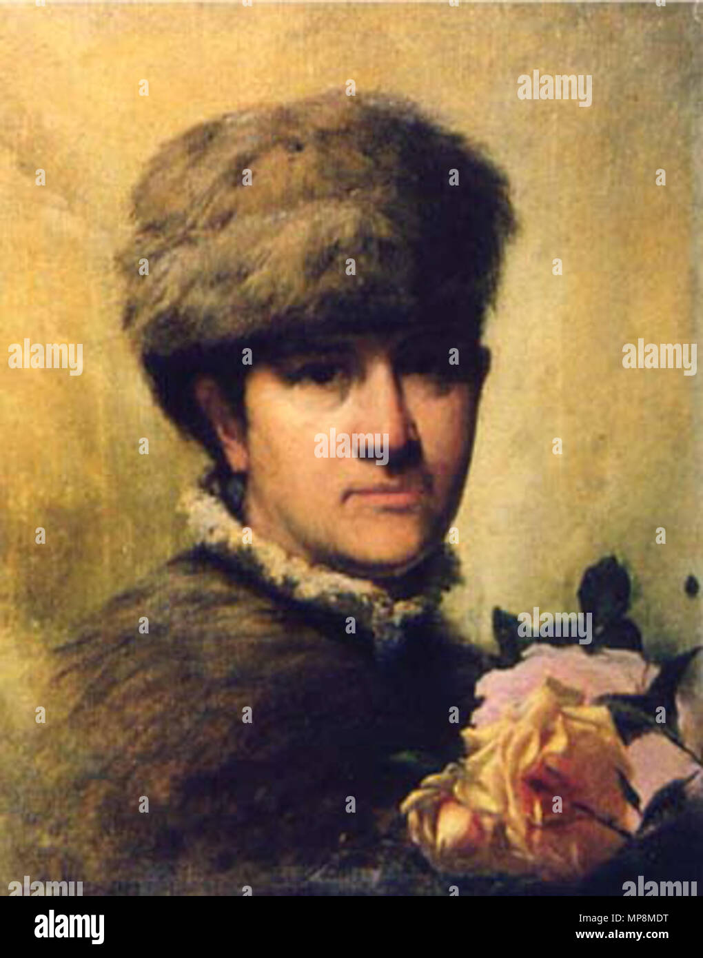 754 Júlia Malhoa (1883) - José Malhoa (Museu José Malhoa Stock Photo ...