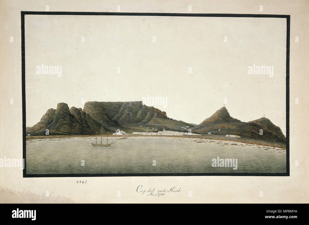 756 Kapstaden - Peter Anker (1744–1832) - Kulturhistorisk museum, UiO ...