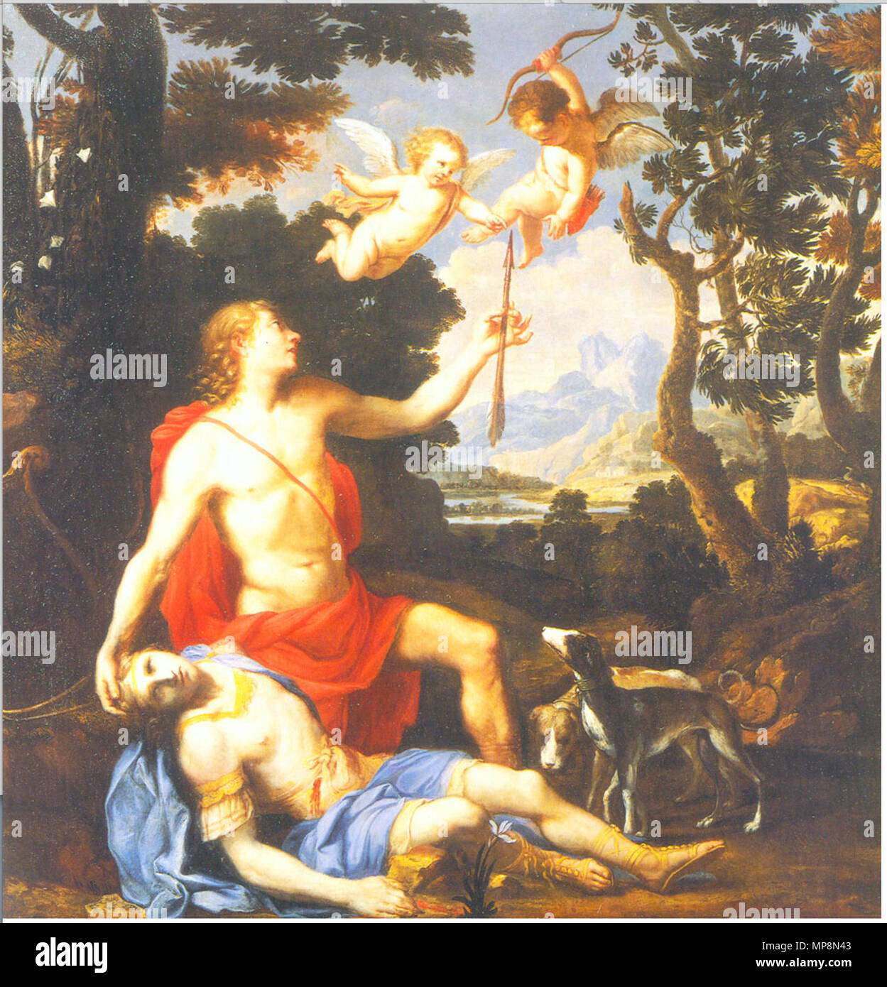 . English: Karel Philips Spierincks, Death of Hyacinth, private ...