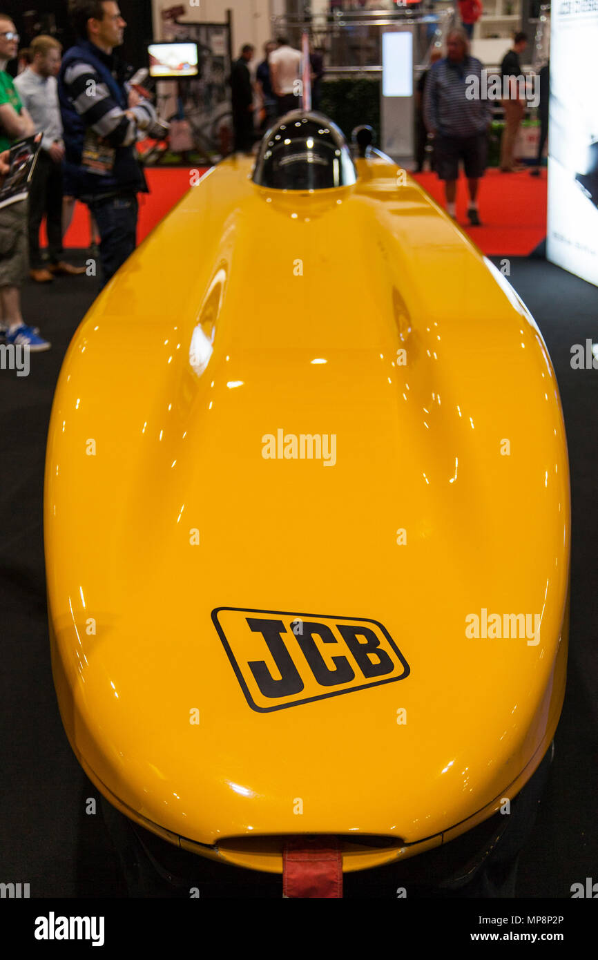 LONDON, UK - MAY 18th 2018: JCB Dieselmax, the worlds fastest diesel ...