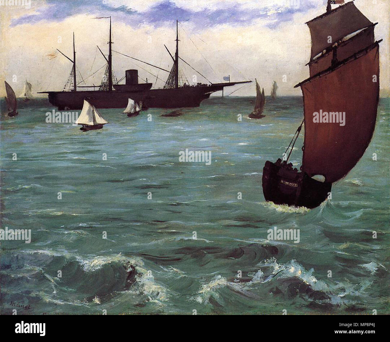 Edouard manet fishing hi-res stock photography and images - Alamy