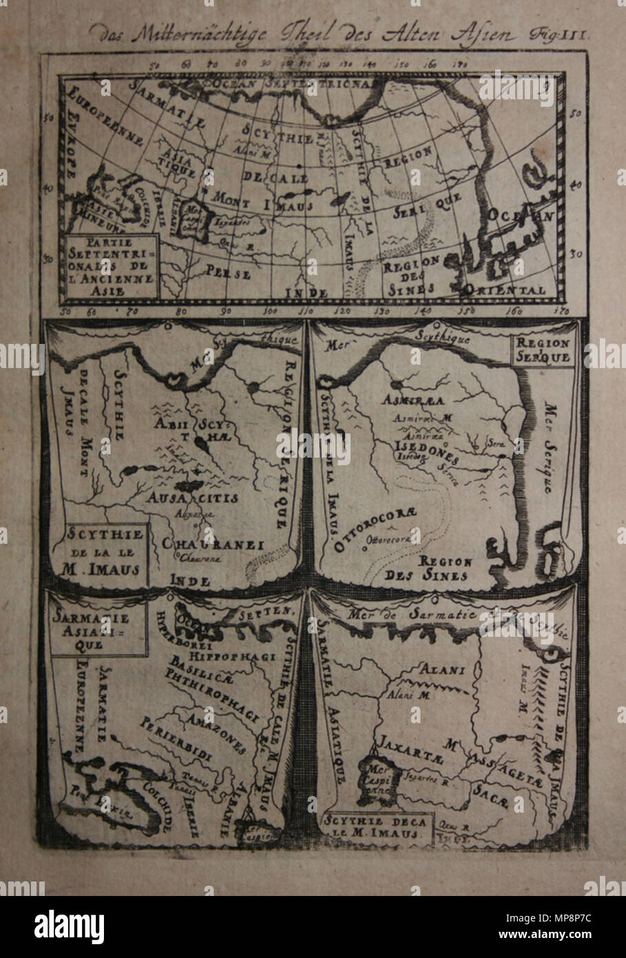 Ancient paris map hi-res stock photography and images - Alamy