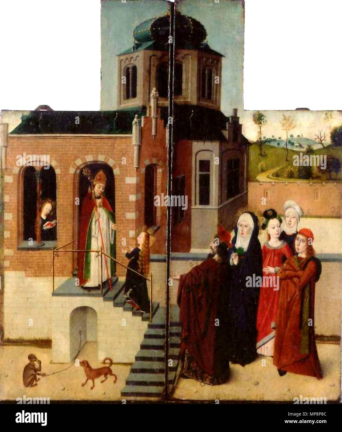 The Presentation of the Virgin Mary in the Temple of Jerusalem circa ...