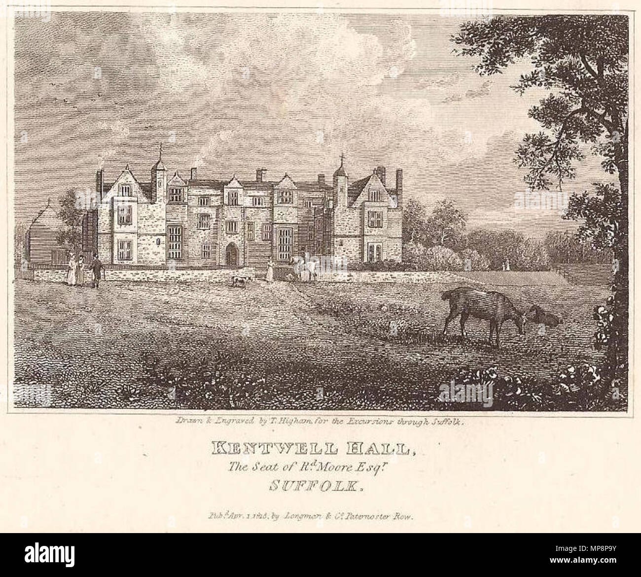 1818 n a engraver thomas higham hi-res stock photography and images - Alamy