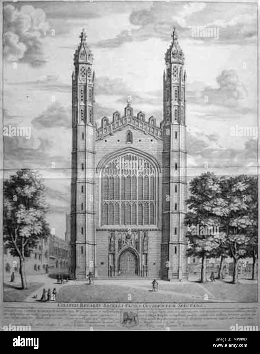 King's college london chapel Black and White Stock Photos & Images - Alamy