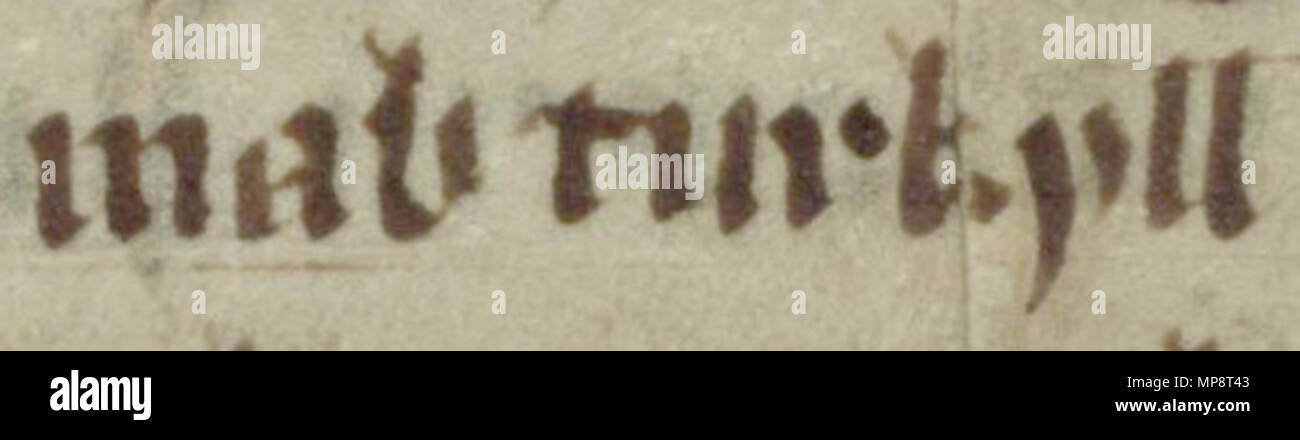 838 Mac Torcaill (Oxford Bodleian Library MS Jesus College 111, folio ...