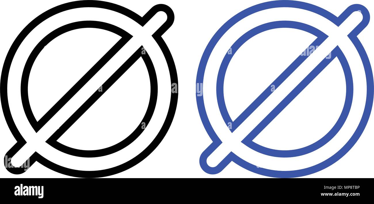 Prohibition vector icon, isolated on white background Stock Vector ...