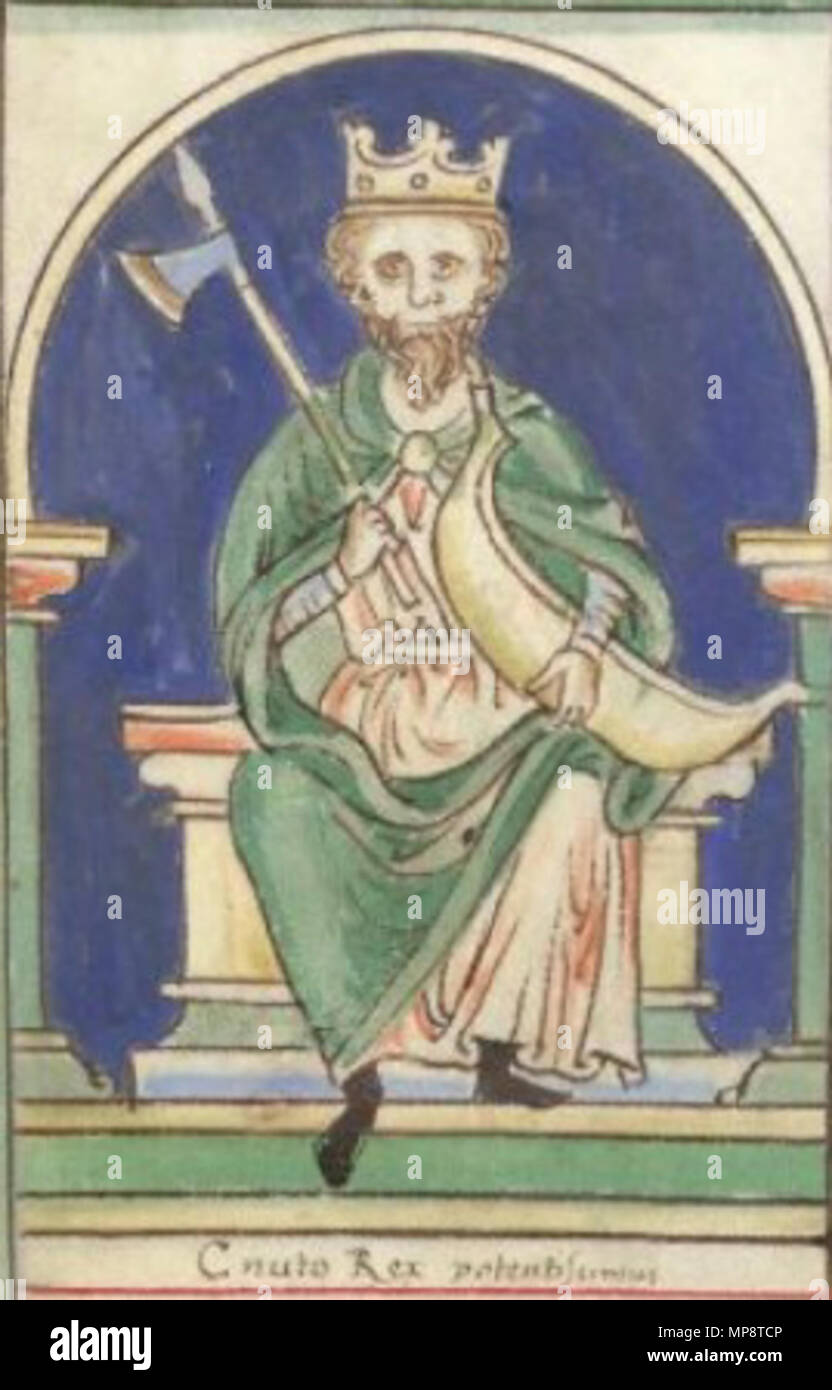 Canute the great hi-res stock photography and images - Alamy