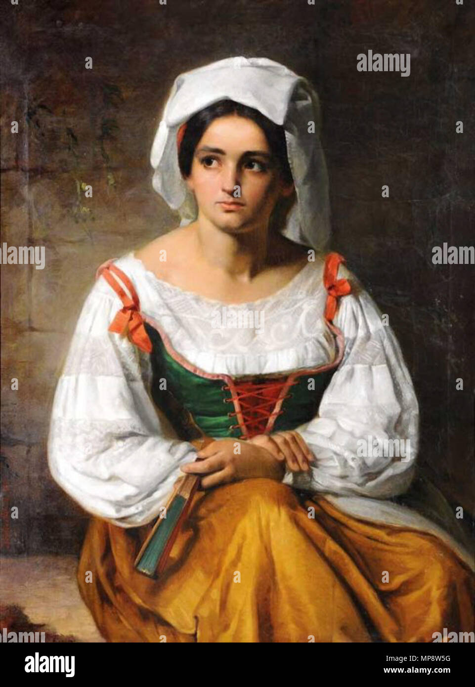 774 Kovács Roman Girl 1857 Stock Photo - Alamy